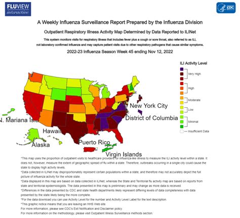 Map Where Flu Is Spiking The Most In The Us