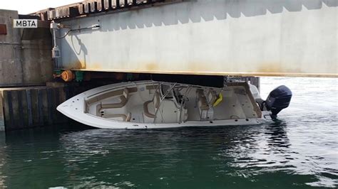 Boat Gets Stuck Under Beverly Drawbridge Causing Mbta Train Delay Nbc Boston