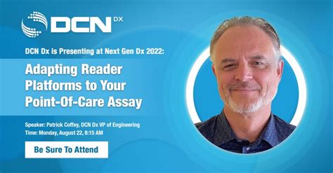 Enabling Point Of Care Diagnostics Part Of The Next Generation Dx Summit Patrick Vaughan