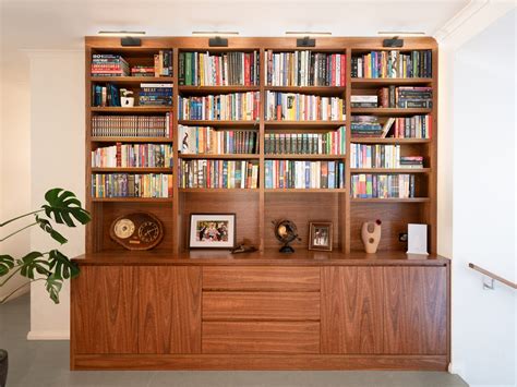 Custom Cabinets Perth Built In Bookshelves Bookcases With Ladders