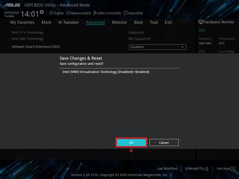 华硕主板开启虚拟化vt教程 Tomatoの小栈