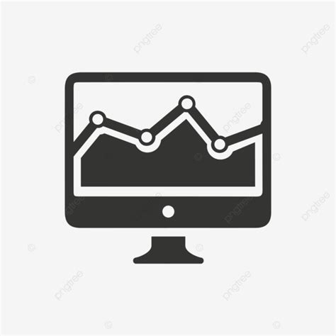 Traffic Analysis Icon Chart Productivity Usage Vector Chart