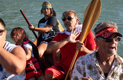 Youth Canoe Journey Honors Ancestral Travel Routes As Elders Pass Down
