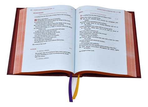 Catholic Book Lectionary Sunday Mass Chapel Size
