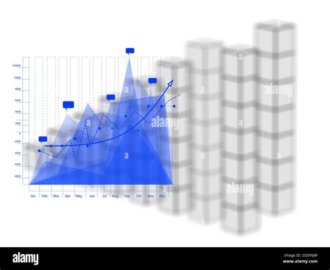Business Graph Chart Icon Cut Out Stock Images And Pictures Alamy
