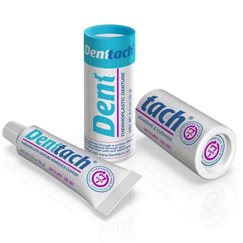 Denttach Denture Adhesive Thermoplastic Denture Adhesive Cushion Reliner For