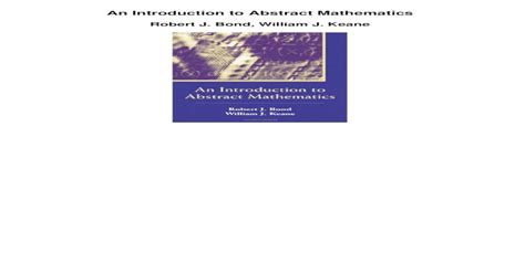 An Introduction To Abstract Mathematics Download Pdf