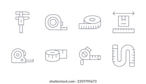 19152 Vectores De Stock Y Arte Vectorial De Cinta Metrica Dibujo Shutterstock
