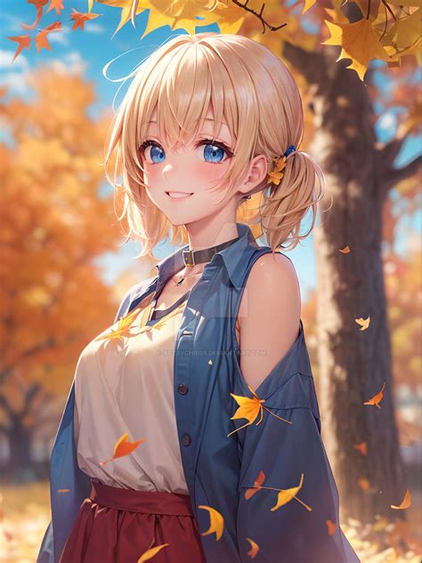Cute Anime Girl By Artbychriss On Deviantart