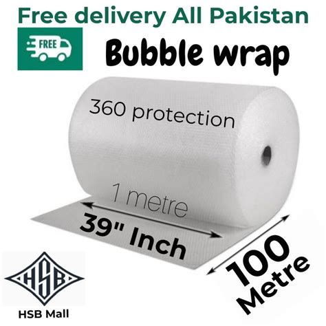 Bubble Wrap 39inch1meter Width100metre Lenght Imported High Quality