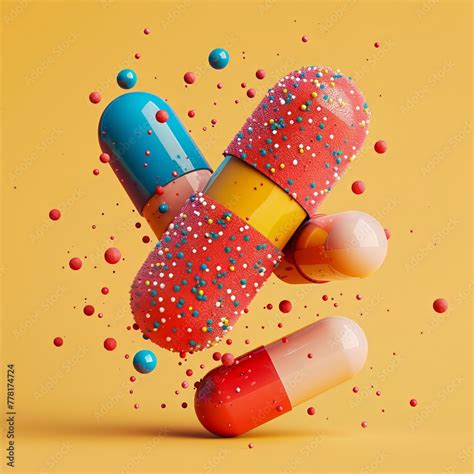 Amoxicillin Design A Visually Striking Illustration Of The