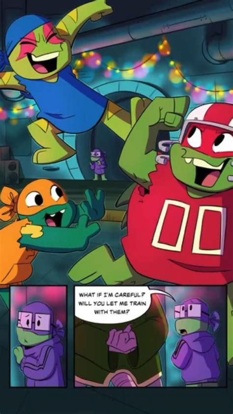 Turtle Tots Tmnt Teenage Mutant Ninja Turtles Artwork Teenage