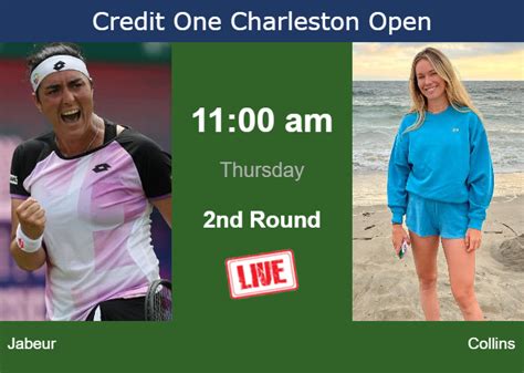 How To Watch Jabeur Vs Collins On Live Streaming In Charleston On Thursday Tennis Tonic