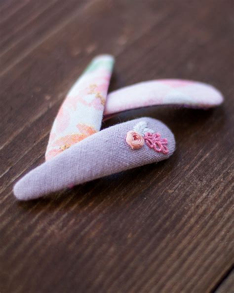 Maple Hair Clip Digital Sewing Pattern Sunflower Seams