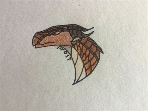 Mudwing Wings Of Fire Head Shot By Frostatthestockyard On Deviantart