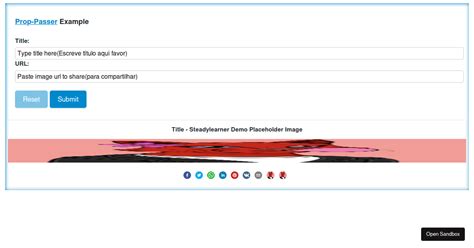 Prop Passer Codesandbox