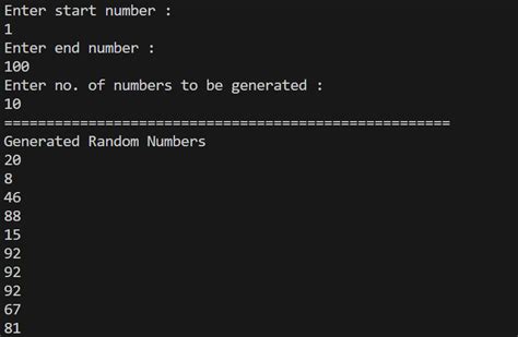 How To Generate Random Numbers Between 1 To 100 In Java By Abdur