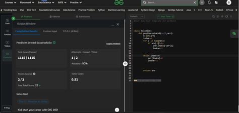🚀 day 2 160 days of code with geeksforgeeks 🔹 sujit kumar