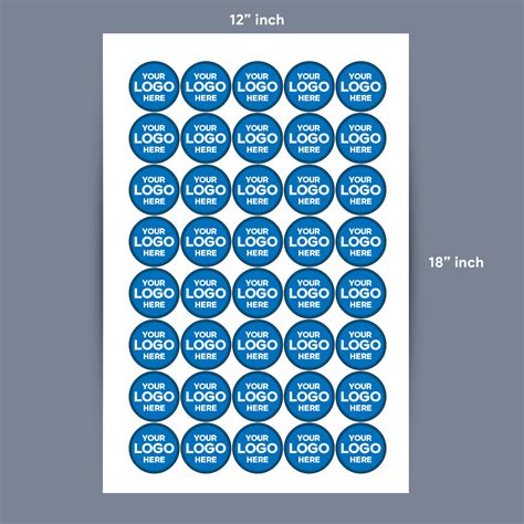 Logo Sticker Printing With Logo Upload Online Flamingo Ts