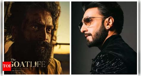 Ranveer Singh Promotes Prithviraj Sukumarans Upcoming Film With Intense New Poster Times Of