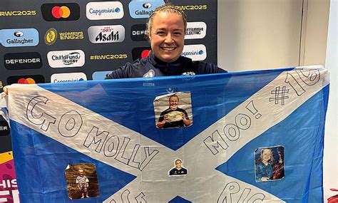 Flag Day For Molly Wright Scotland Star Celebrated For Hard Work And Enthusiasm