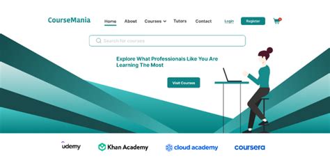 E Learning Website Design Figma
