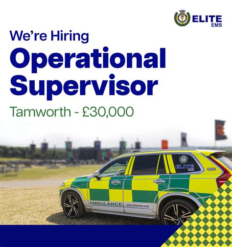 Elite Ems On Linkedin Supervisor Operationssupervisor Ambulance