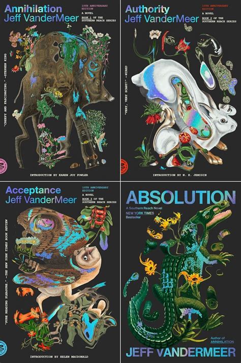 The Southern Reach Series 4 Books Set Annihilation Authority