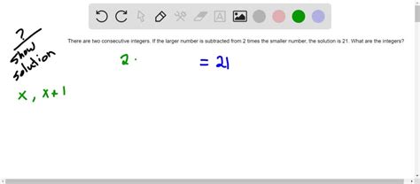 solved show a complete solution to each problem missing integers if
