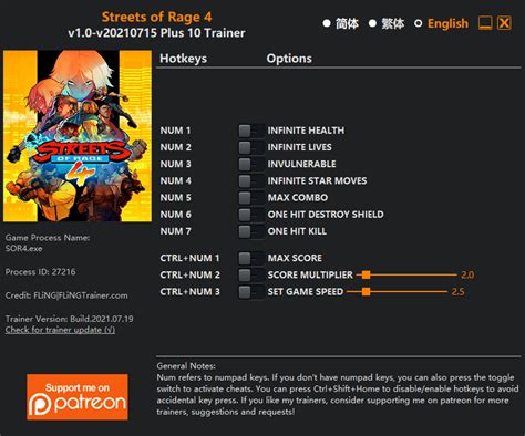 Streets Of Rage Remake V5 Cheat Code Tolfpart