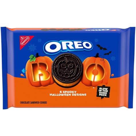 Oreo Halloween Cookies 18 71 Oz Pack With Orange Creme And 6 Spooky