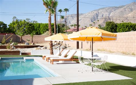 Desert Pool Oasis With Mountain View Palm Springs Ca Event Peerspace