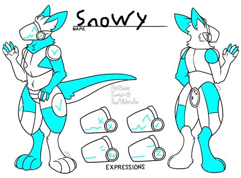 My First Protogen Ref Sheet Rprotogen