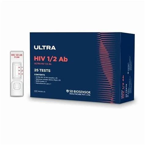 Sd Biosensor Ultra Hiv 12 Ab At ₹ 20piece Jaipur Id 2854295016462