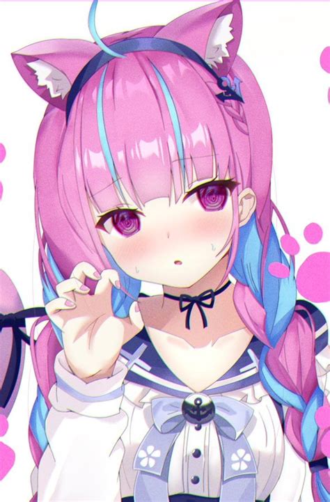 Blushing Cat R Minatoaqua
