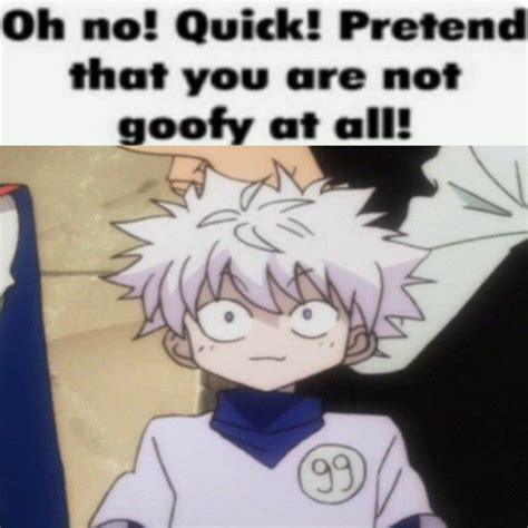 Goofy Killua😹😹😹