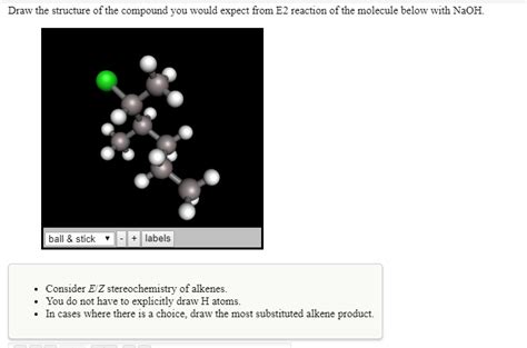 Solved Draw The Structure Of The Compound You Would Expect