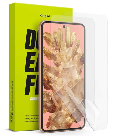 Pixel 8 Screen Protector Guard Dual Easy Film 2 Pack