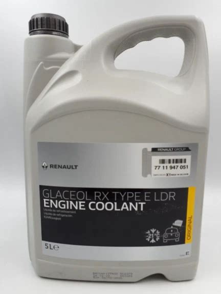 Genuine Renault Glaceol Rx Type E Ldr Green Coolant 77 11 947 051 £23
