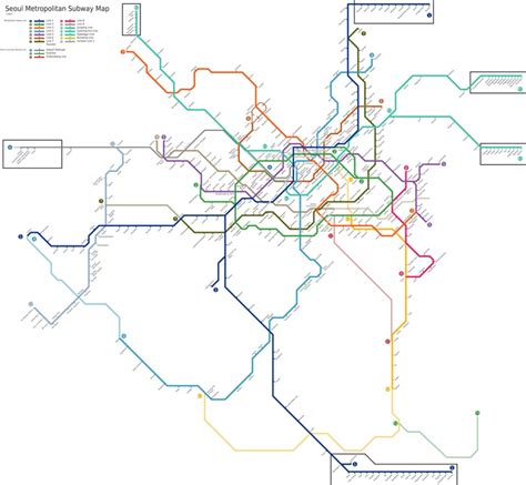 Seoul Rail Map