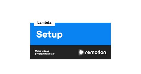 Setup Remotion Make Videos Programmatically