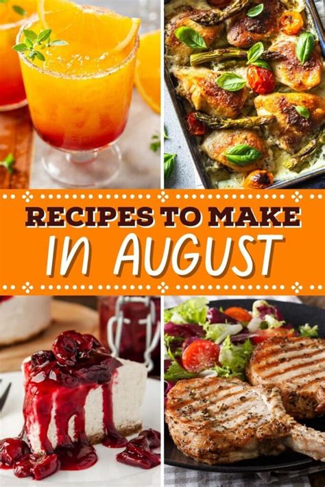 33 Popular Recipes To Make In August Insanely Good