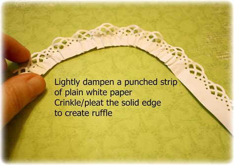The Bobunny Blog Fun With Paper Ruffles