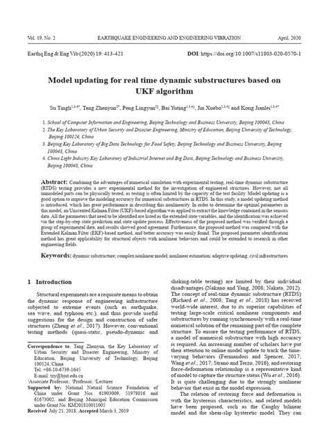 Ukf Paper 2 Pdf Kalman Filter Applied Mathematics