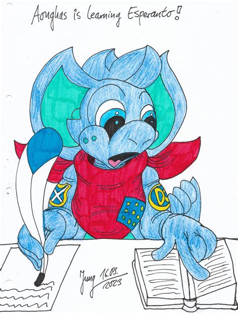 Aonghas Is Learning Esperanto By Caraighearnthetitan On Deviantart