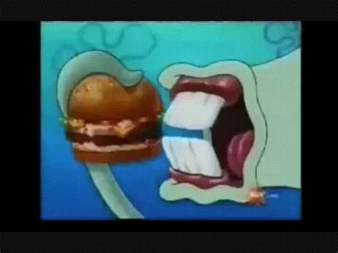Squidwards First Bite Looped Forever  On Imgur