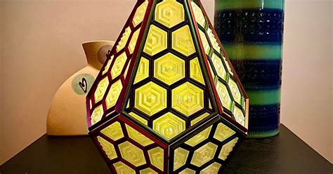 Hex Lamp By Christheviolanerd Download Free Stl Model