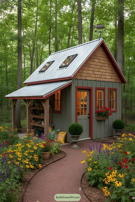 22 Rustic Sheds For Your Backyard Charm