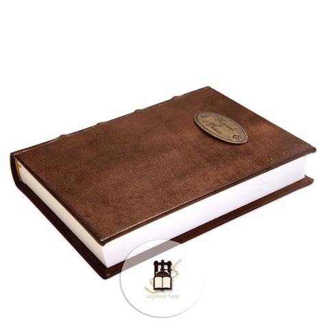 An authentic intimate diary. Old fashioned leather bound journal.