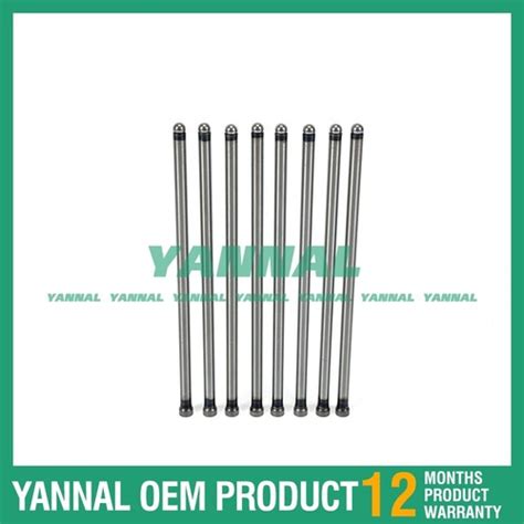 1104c E44ta Engine Valve Push Rods For Perkins Excavator Engine Parts